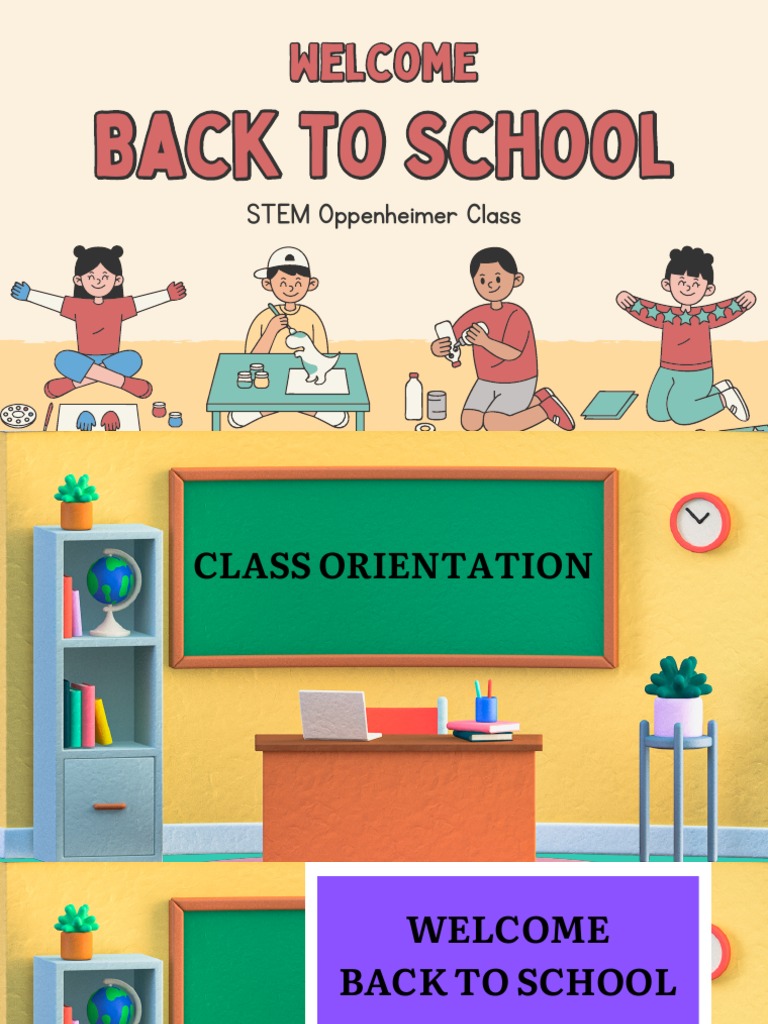 CLASS ORIENTATION | PDF