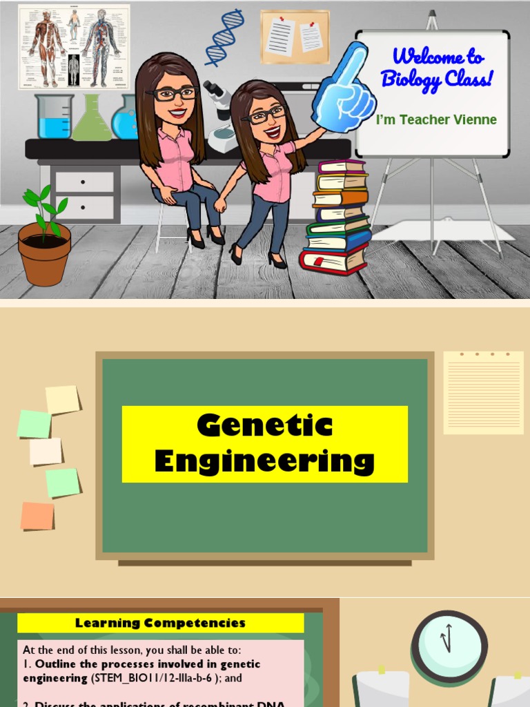 Gen. Biology 2 Lesson 1 | PDF | Genetic Engineering | Dna