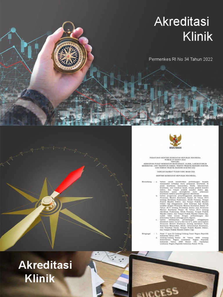 Akreditasi Klinik: Permenkes No 34/2022 | PDF | Pengelolaan Keuangan & Uang | Teknologi & Rekayasa