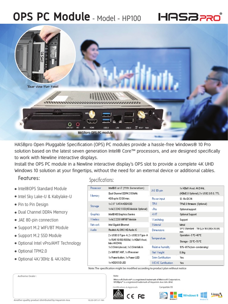 Hasbpro-2022-Flyer NEW | PDF | Computer Hardware | Computer Architecture