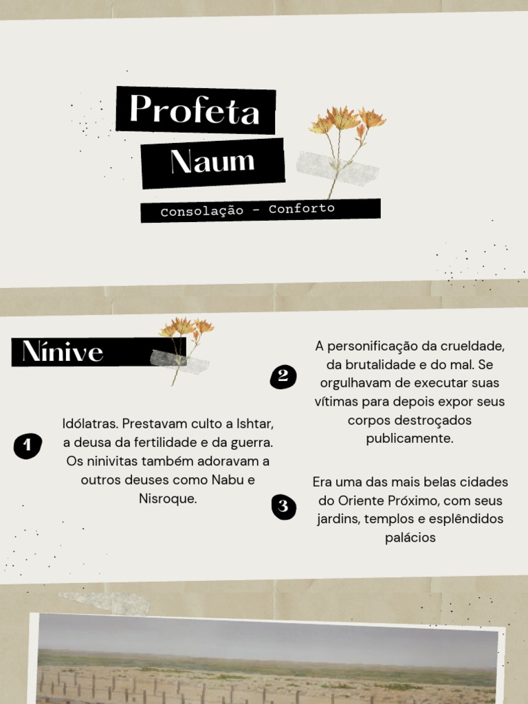 Profeta Naum - PG | PDF