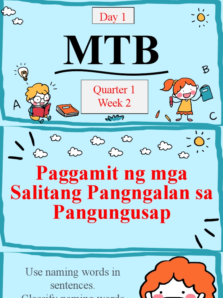 MTB Q1 W2 | PDF