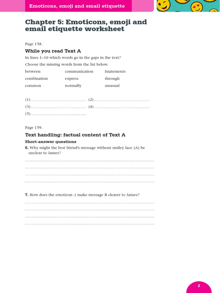 Worksheet 5 | PDF