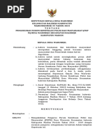 CONTOH SK KETAHANAN PANGAN DESA | PDF