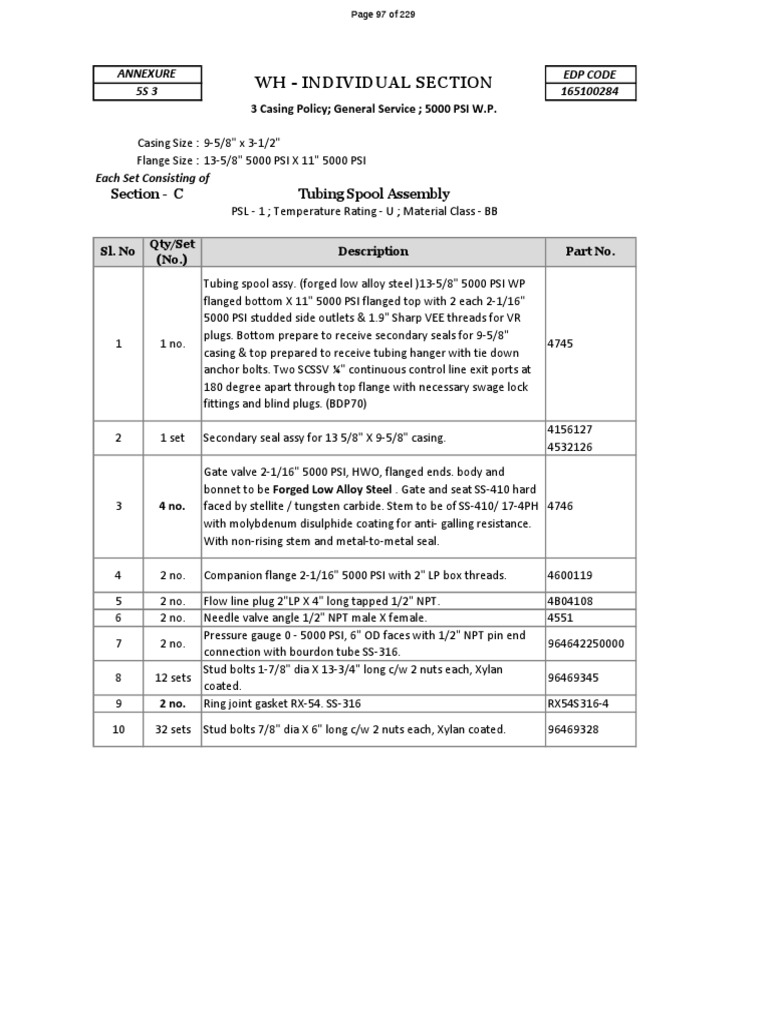3CP C Section 5M | PDF | Valve | Pipe (Fluid Conveyance)