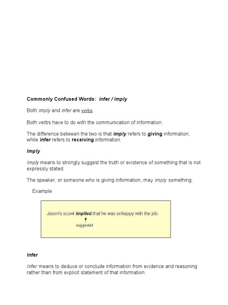 Implication vs Inference | PDF