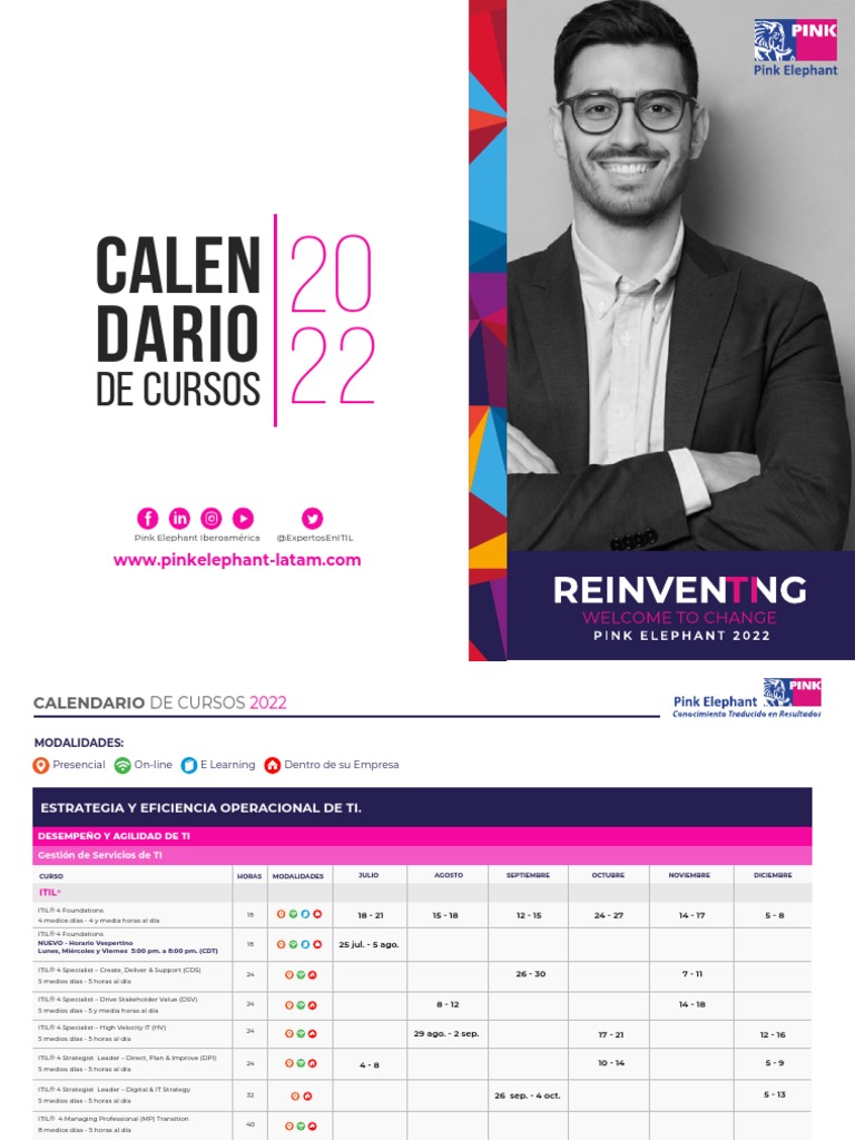 LATAM-Calendario de Cursos | PDF
