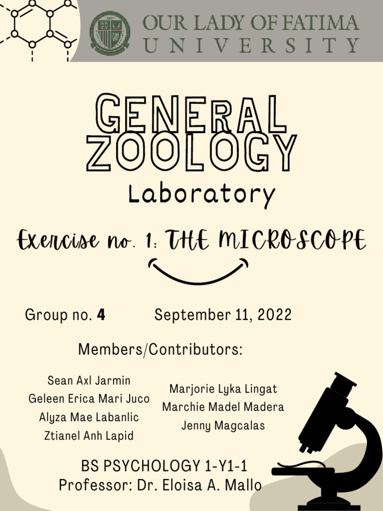 Laboratory Discussion 1 THE MICROSCOPE Group 4 | PDF