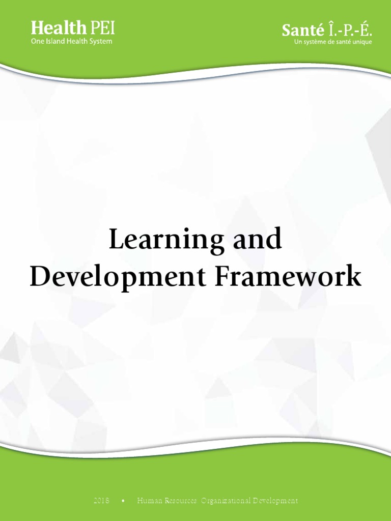 Health PEI Learning Framework Overview | PDF | Mentorship | Learning