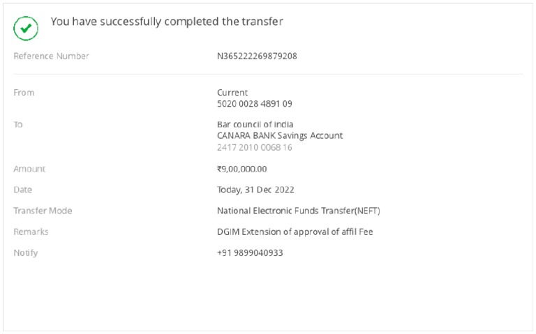 Money-Transfer 31122022 | PDF