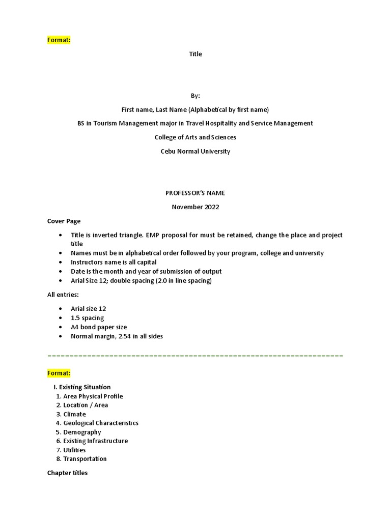 Ecotourism Management Plan Outline | PDF | Tourism | Marketing