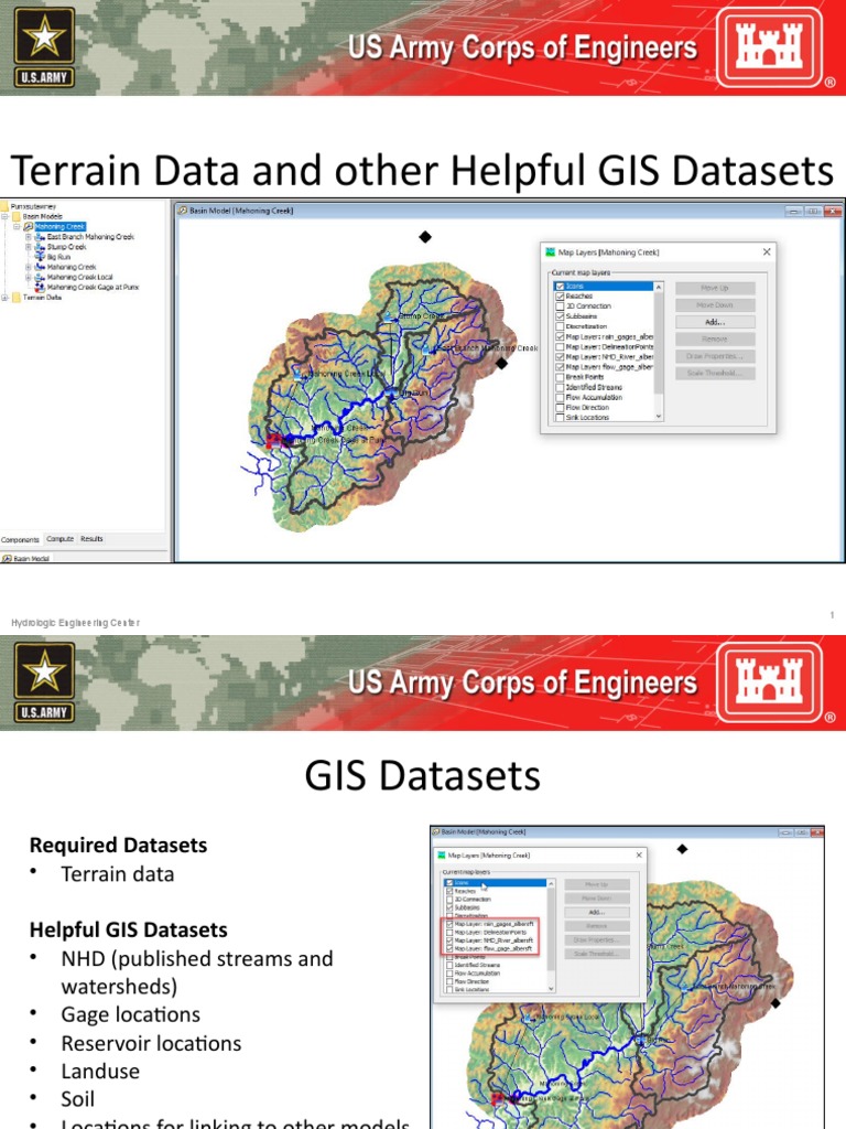 L 2 B Terrain Data and Other Helpful GIS Datasets | PDF | Geographic Information System ...
