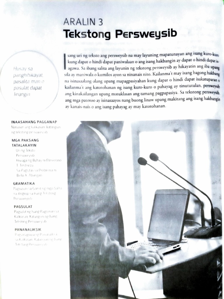 Yunit 3 Aralin 3 | PDF