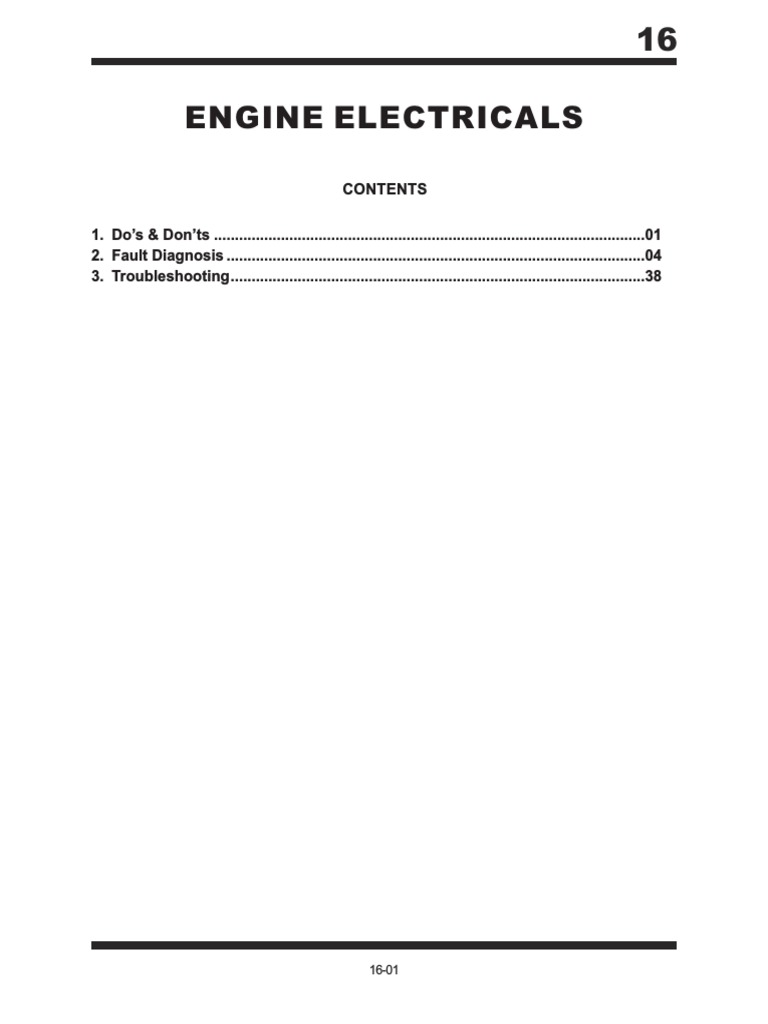 Shop Manual Engine E683 Part - 1 | PDF