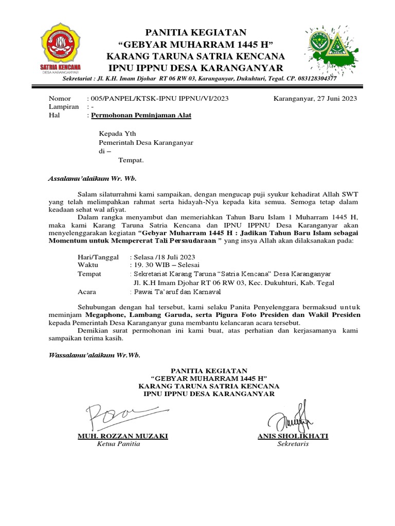 Permohonan Permohonan | PDF