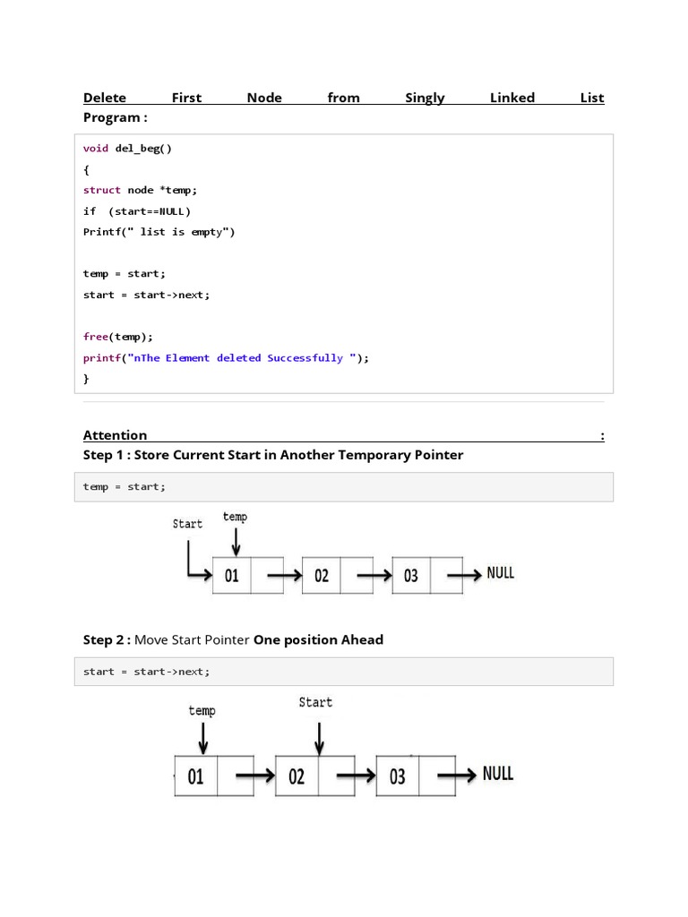8 Singly Linked List 20 03 2023 Pdf Pointer Computer Programming Software Engineering 0789