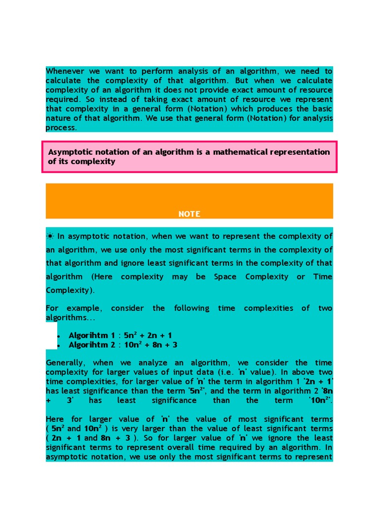 12 Asymptotic Notations 04 04 2023 Pdf Time Complexity Computational Complexity Theory