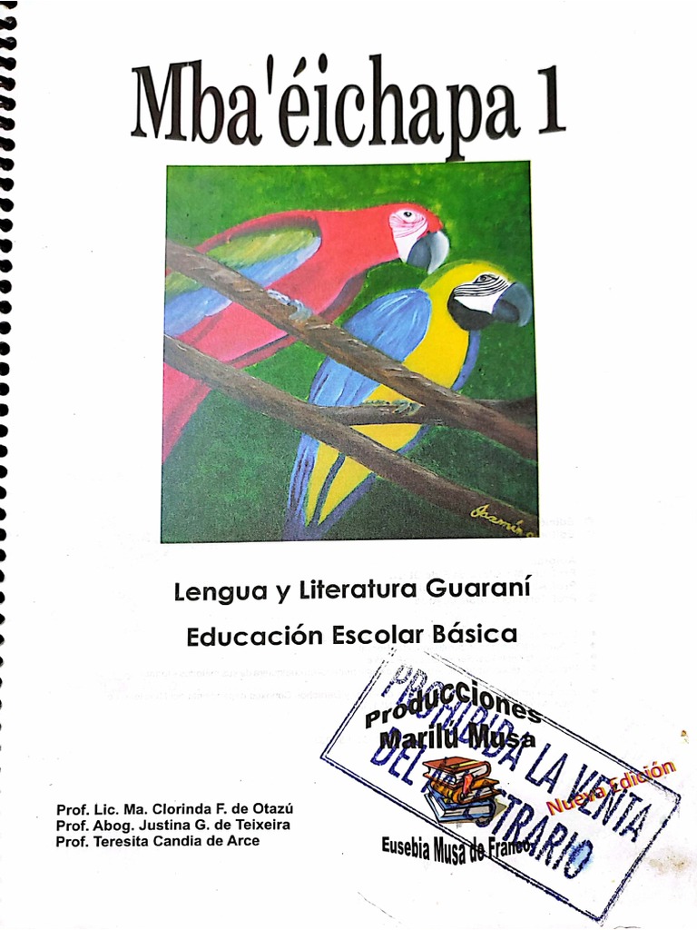 Guaraní Mussa - Fátima Amarilla.1ero. | PDF