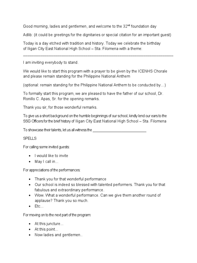 Foundation Day | PDF | Art