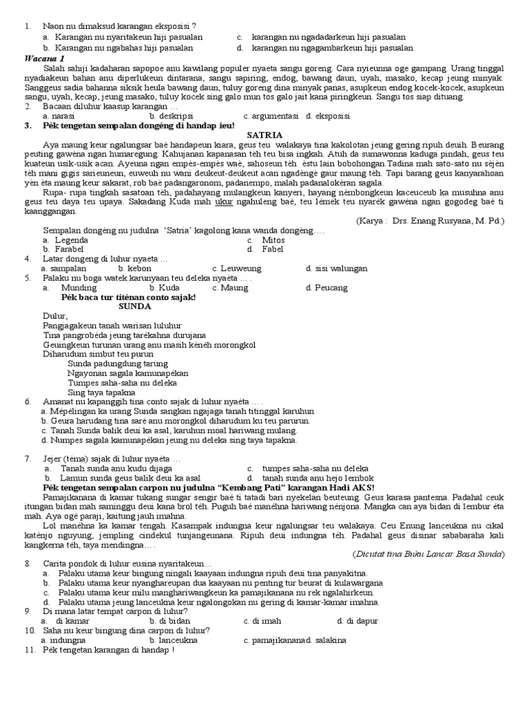 B. Sunda 7 | PDF