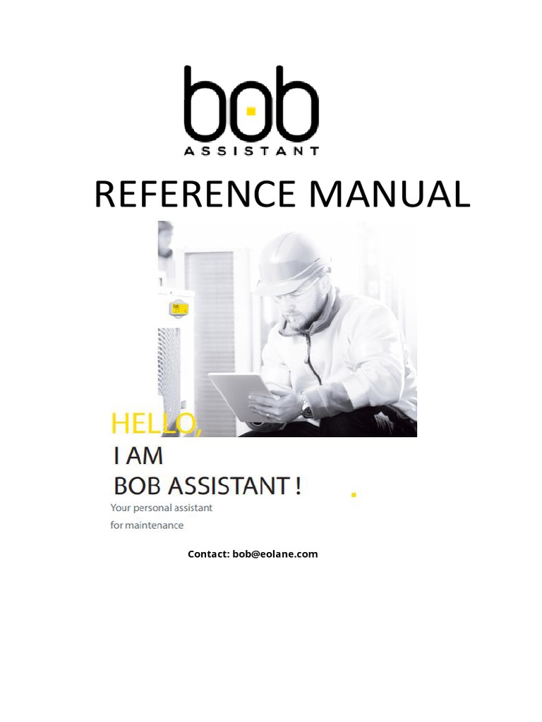 BoB Assistant User Manual | PDF | Booting | Artificial Intelligence