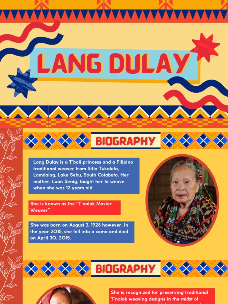 Lang Dulay | PDF | Textiles | Decorative Arts