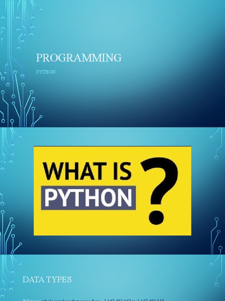 Programming Pdf Control Flow Variable Computer Science