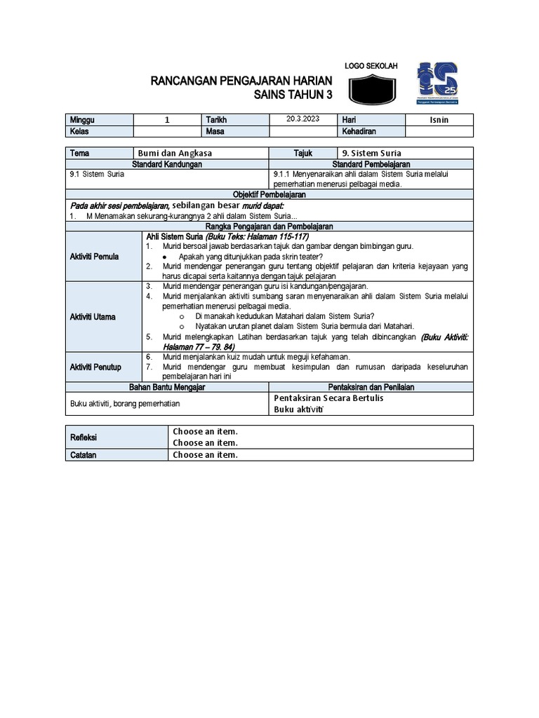 Sistem Suria | PDF