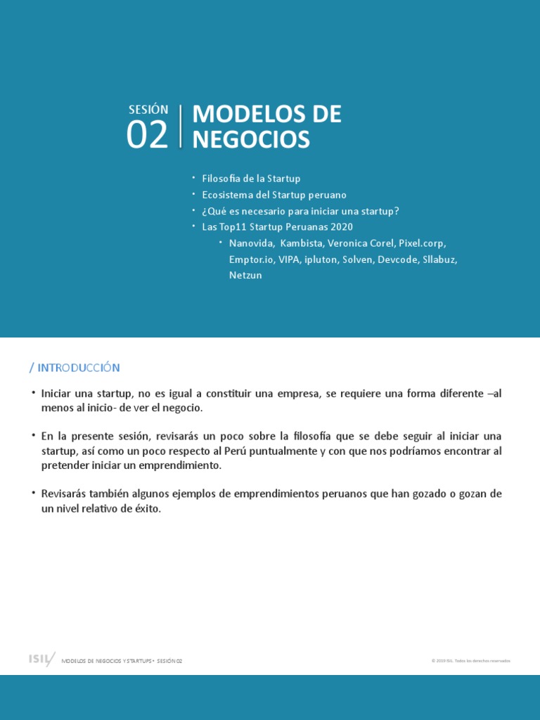 Modelos de Negocios | PDF