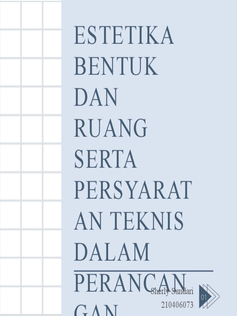 Estetika dan Persyaratan Teknik Arsitektur | PDF