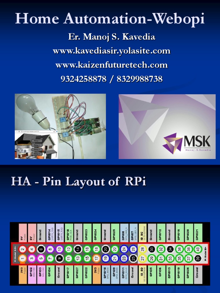 Experiement 11 .MSK Home Automation WEBIOPi | PDF | Java Script | Web ...