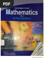 Cambridge - IGCSE™ - and - O - Level - Additional - Mathematics - Coursebook New | PDF ...