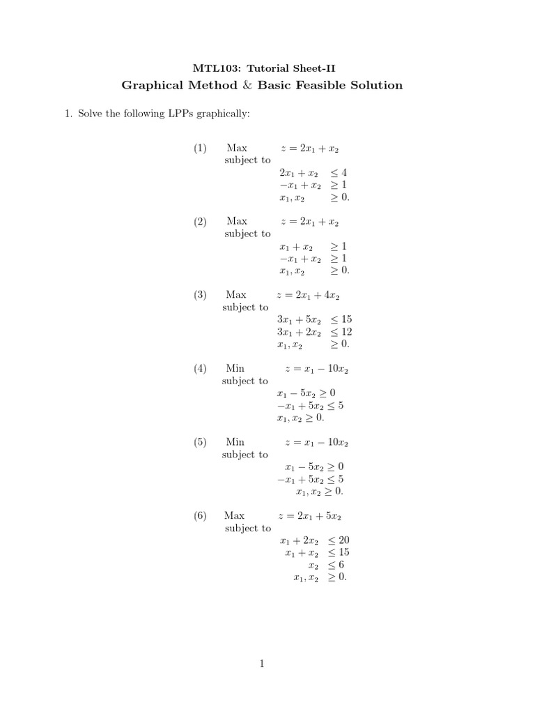 (Spring19) - MTL 103 Tut2 | PDF | Mathematics Of Computing | Computational Science
