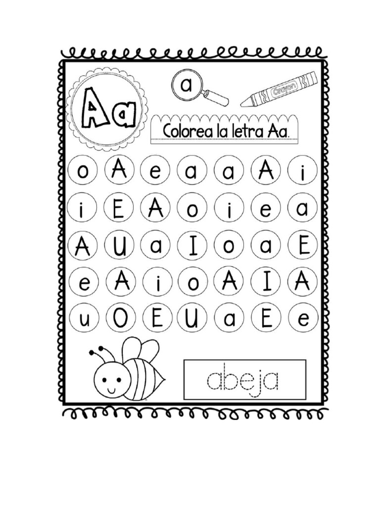 Pinta La Vocal | PDF