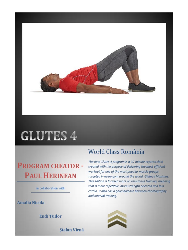 Glutes 4 Manual | PDF | Physical Fitness | Physical Exercise