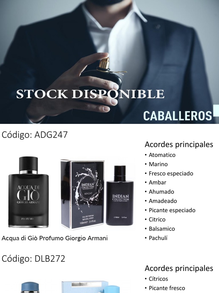 Catalogo de Perfumes 01 de Agosto | PDF | Perfumería