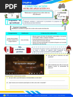3°-4°-5° Sesión de Aprendizaje 1-Sem.1-El Peru Lee | PDF
