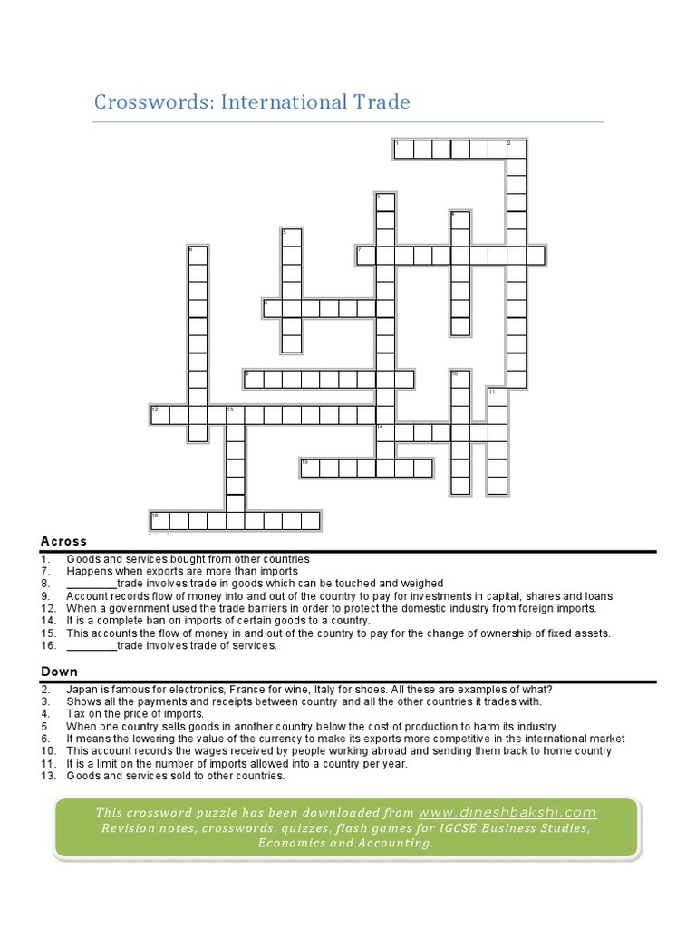 International Trade | PDF | Exports | Money