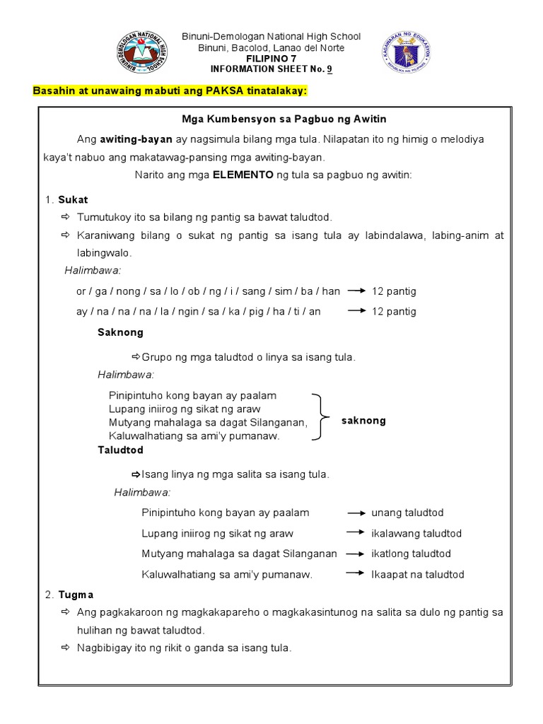 Q2 Las Fil 7 WK6 | PDF
