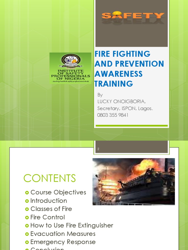 Fire - Fighting Prevention & Awarenes Ghse | PDF | Fires | Nature