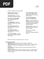 Catholic Bible | PDF