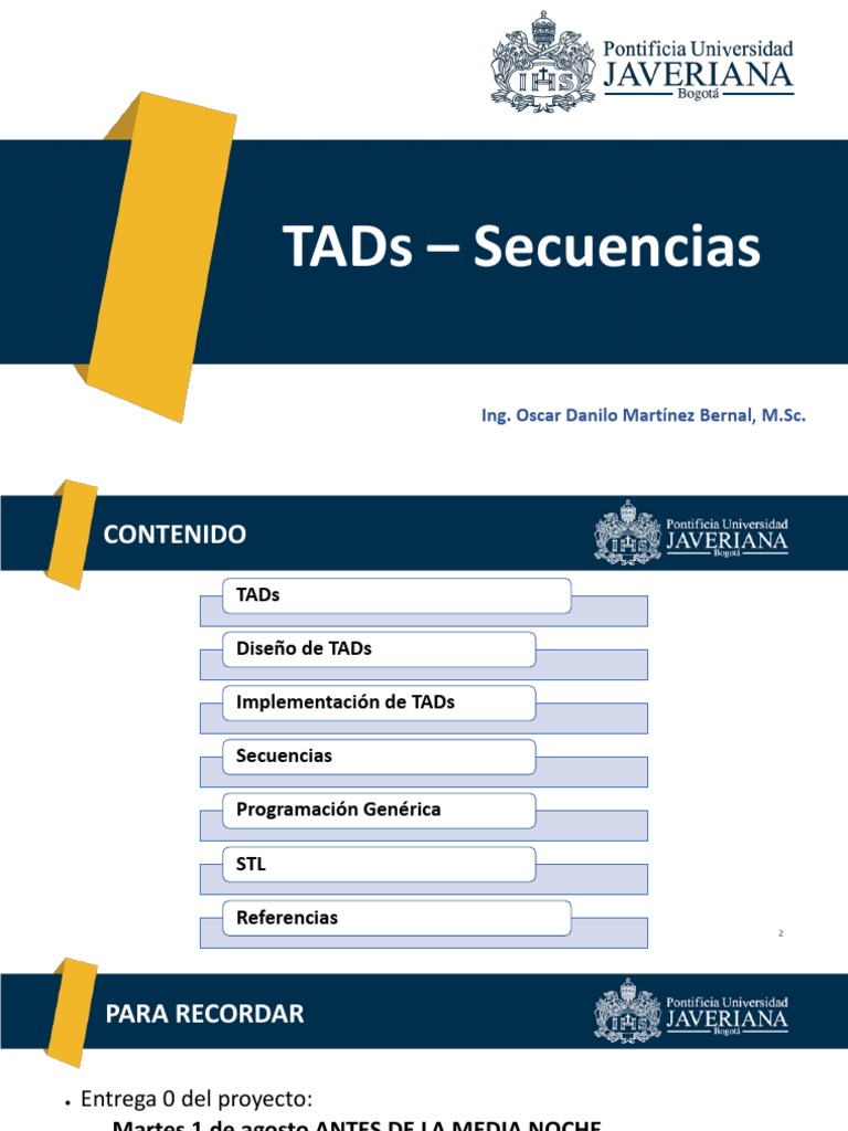 TADs - Secuencias | PDF | C ++ | Ingeniería de Sistemas