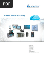 Haiwell Cloud SCADA Catalog | PDF | Scada | Cloud Computing