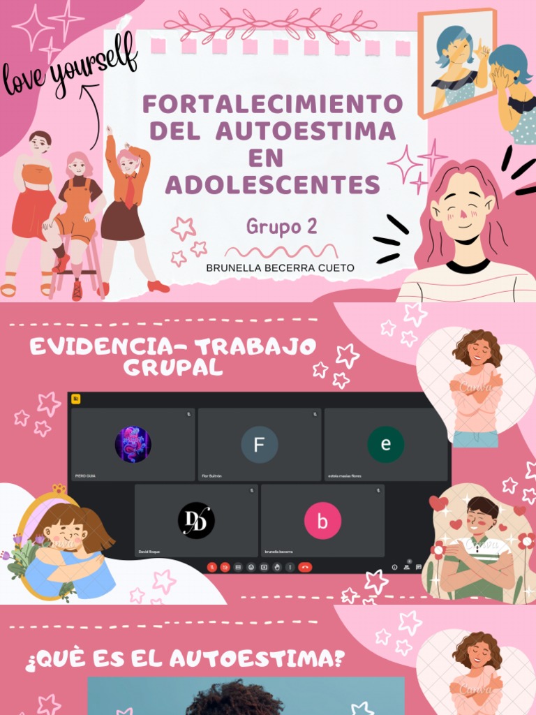 Autoestima en Adolescentes PPT 0.2 | PDF