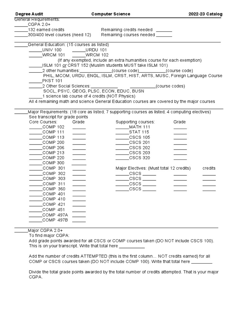 Computer Science 2022 2023 | PDF | Science