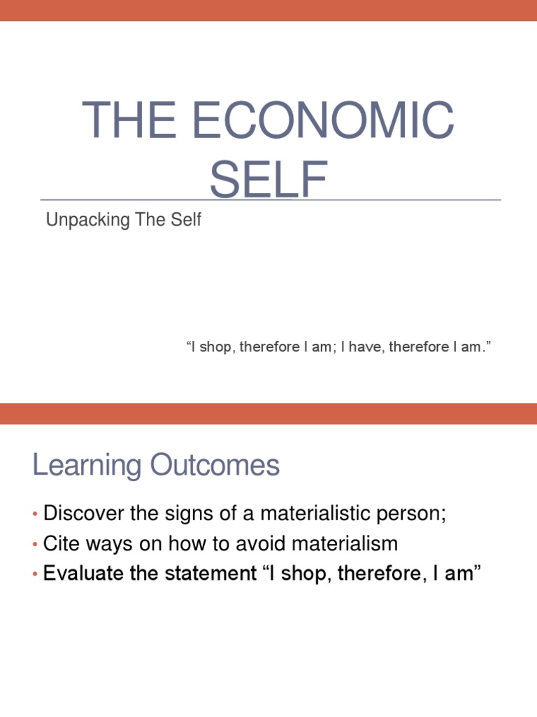 Understanding Materialism and Self-Identity | PDF | Consumerism ...