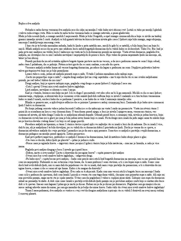 bajka o dobru i zlu | PDF