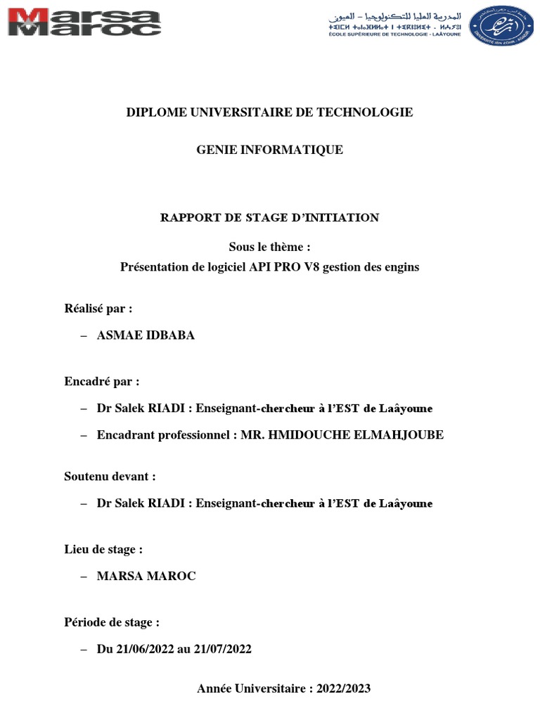 Rapport Final | PDF