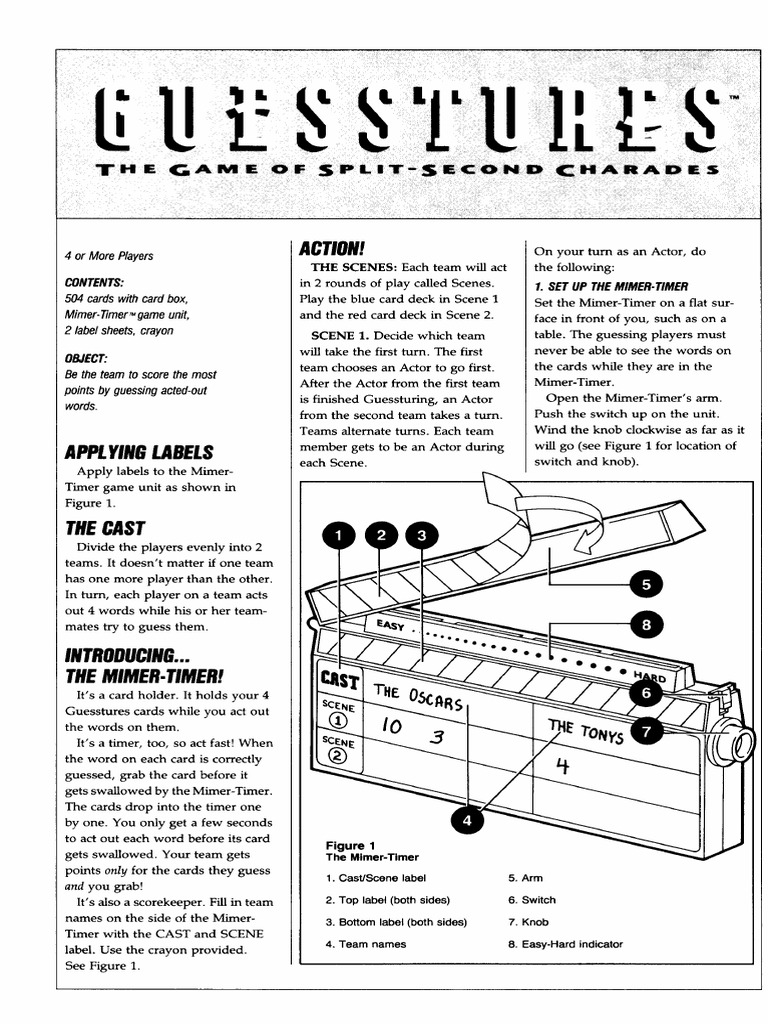 Guesstures | PDF