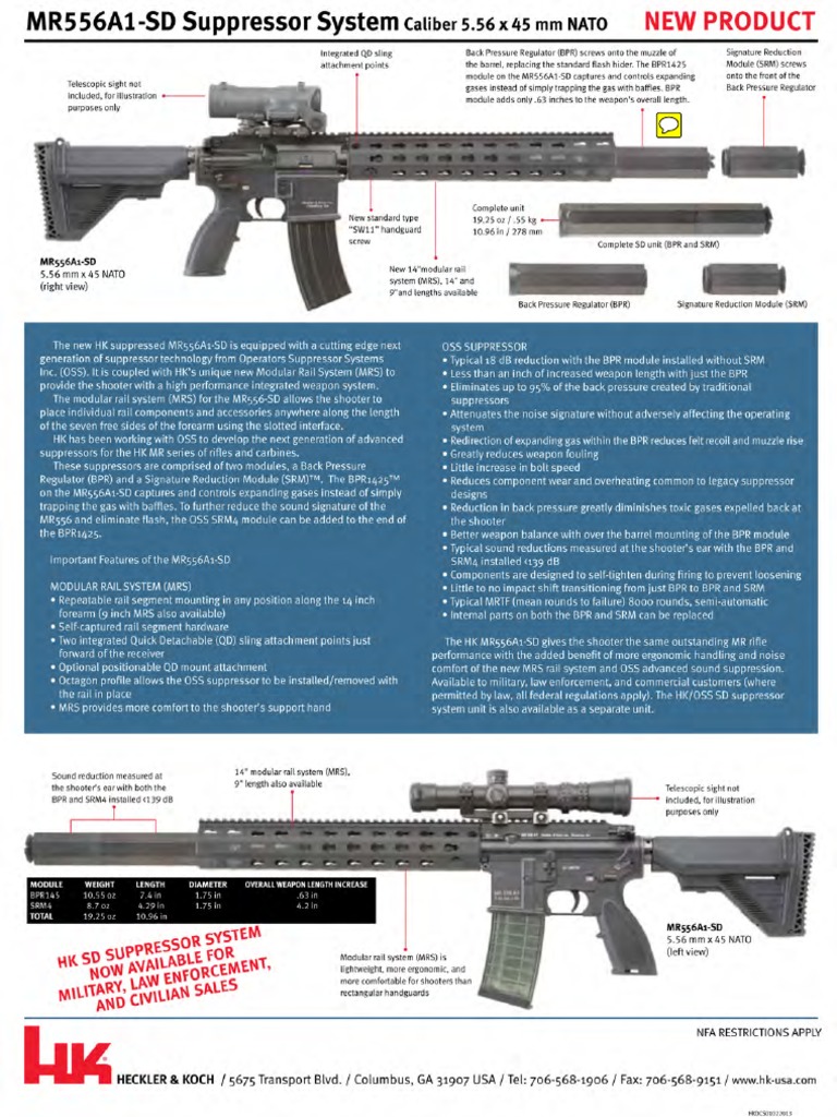 MR556A1 SD Brochure | PDF